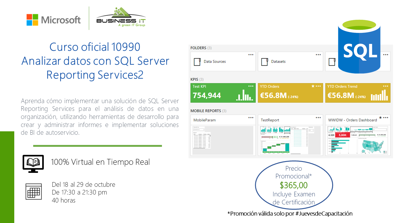 10990 SQL Reporting Services